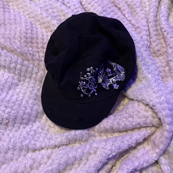 D&Y | Accessories | Dy Y2k Rhinestone Hat | Poshmark